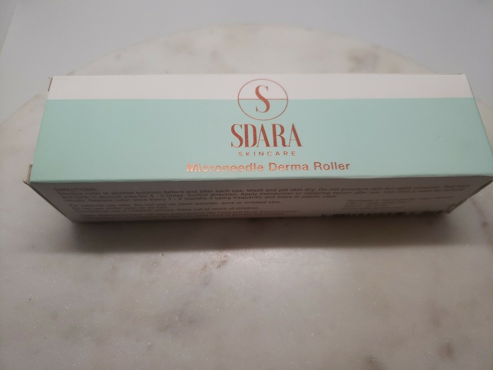 Sdara Skincare Microneedle Derma Roller (1 Pack) 540 Titanium 0.25mm | eBay