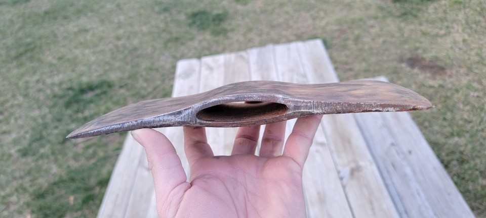 Vintage Antique Double Bit Axe Head 10 Inch 3 Pound 11 Oz Flared Bit No ...
