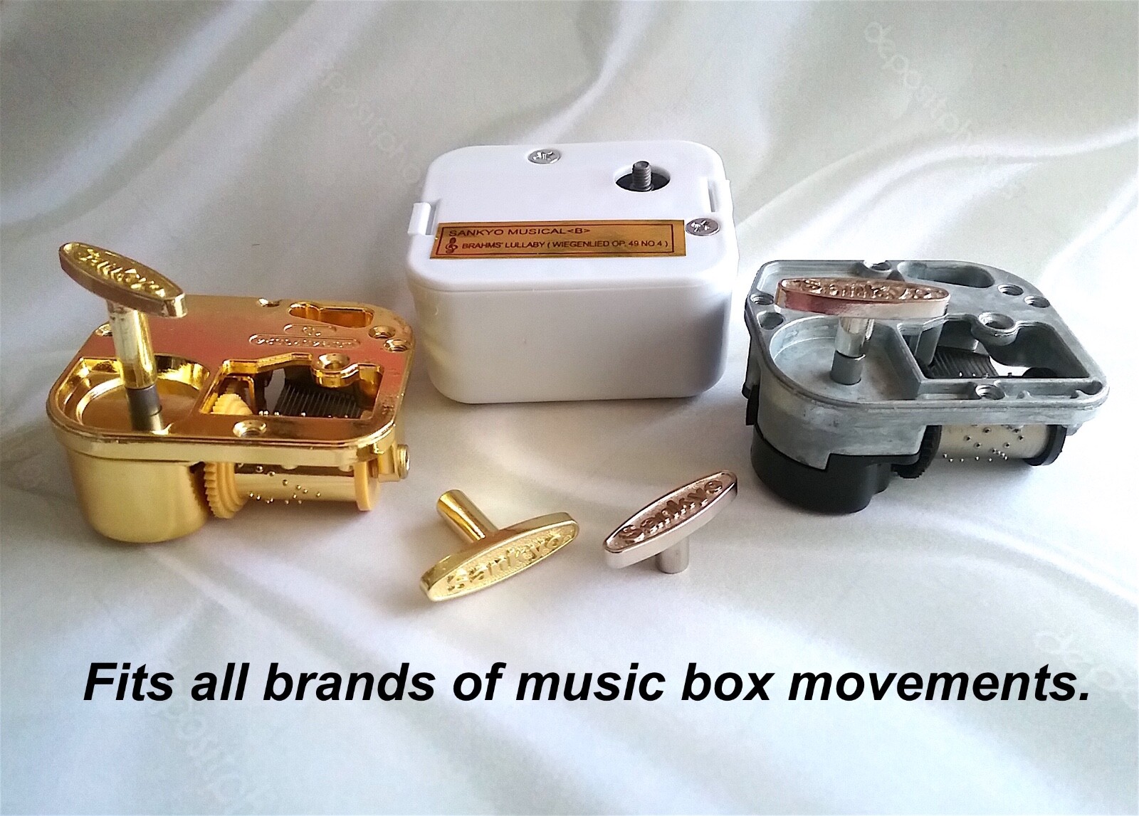 Replacement Winding Keys for Music Boxes Fits Almost all Brands of ...