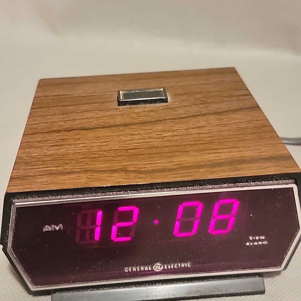 Vintage GE Digital Clock Model 8143-5 | eBay