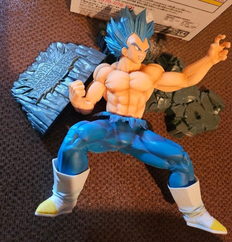 Banpresto Dragonball Z Dokkan Battle 6th Anniversary SSG Vegeta Figure ...