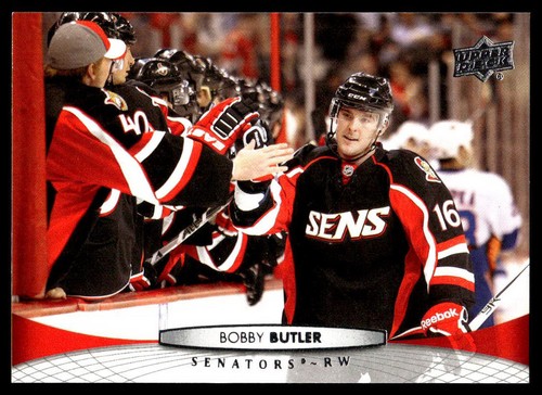 2011-12 Upper Deck #71 Bobby Butler Ottawa Senators Hockey Card | eBay