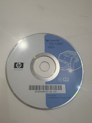 Hp LaserJet 1150/1300/1300n Series Printer Software Driver CD DVD only ...