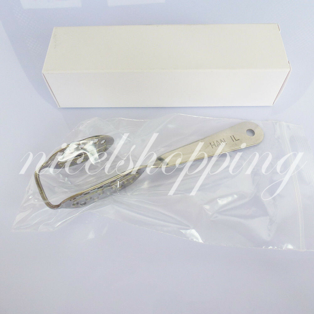 Dental Autoclave Instrument Handle Stainless Impression Metal Bite Tray ...