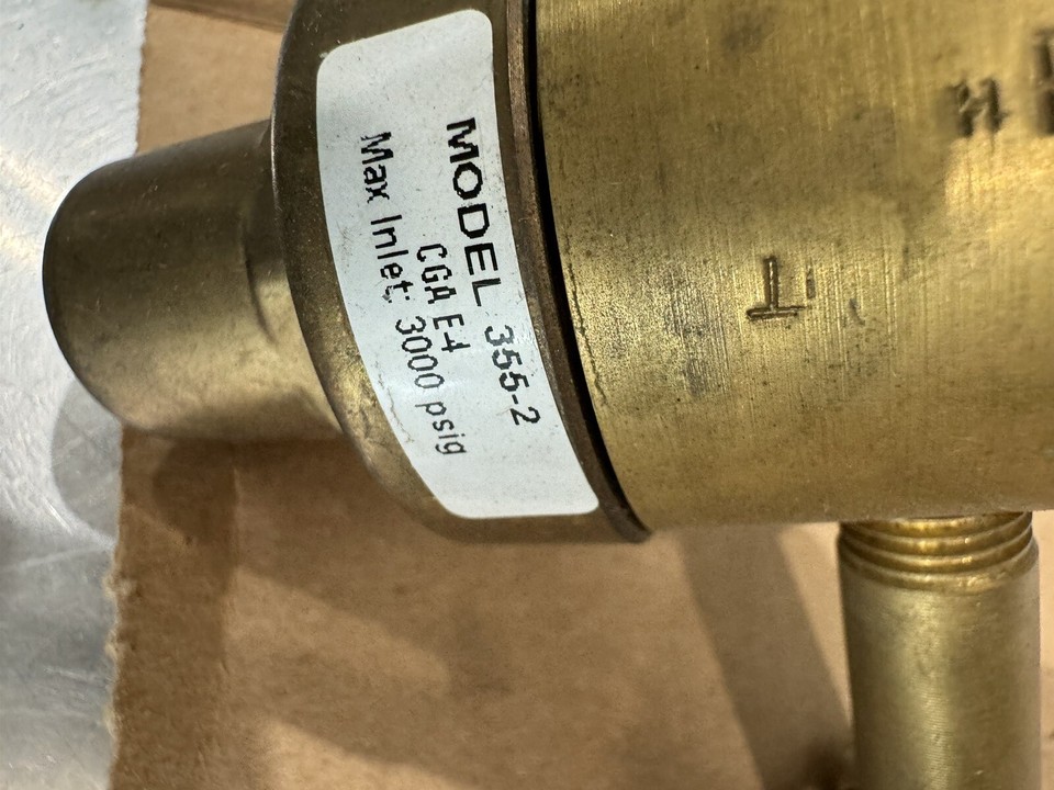 Harris 3100201 Model 355-2 Regulator for CO2 | eBay