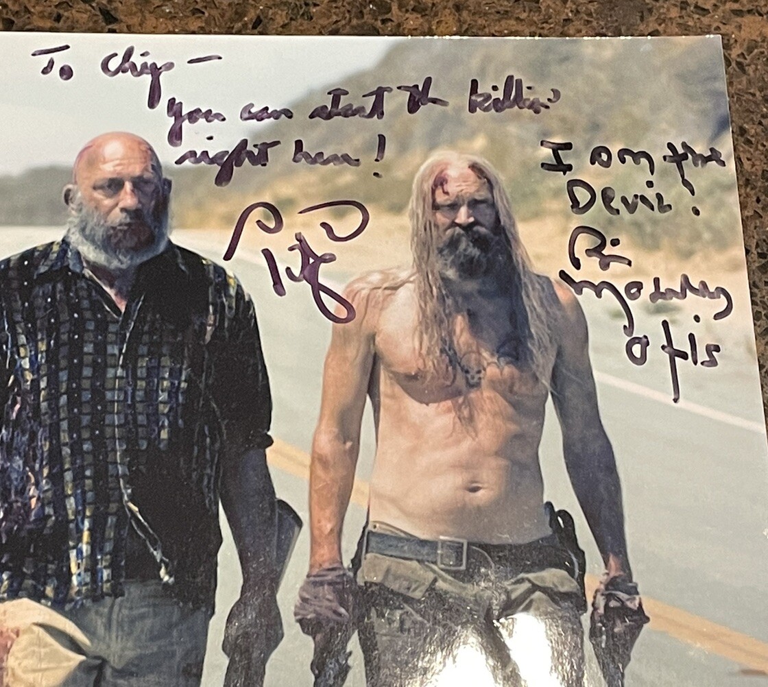 Sid Haig & Bill Moseley 2X Signed 8X10 Photo Devils Rejects reprint | eBay