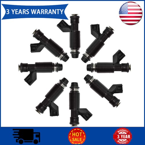 8Pcs Fuel Injector 12580426 For 2002-2006 GMC Sierra 1500 Yukon ...