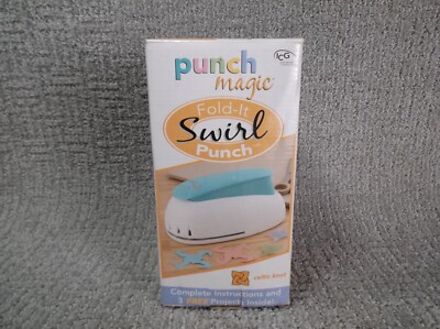 Punch Magic Fold It Swirl Punch 4 Petal Flower Punch Instructions ...