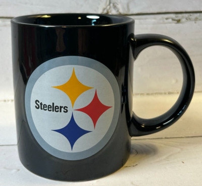 12oz Black Coffee Tea Cup Steelers Pittsburgh Football Gift Mug | eBay