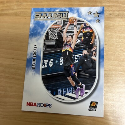 2021-22 Panini NBA Hoops Skyview Insert Devin Booker #21 Phoenix Suns ...