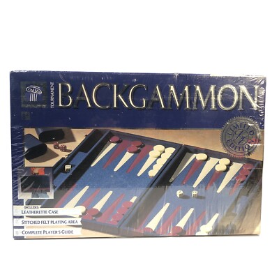 Backgammon Pavilion Limited Edition Board Game Leatherette Case | eBay