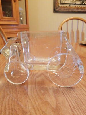 Glass Stagecoach Container | eBay
