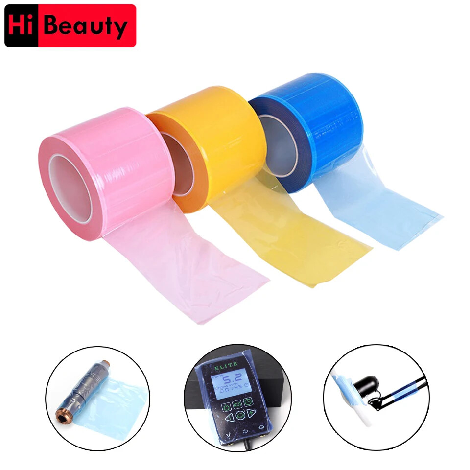 1200pcs Tattoo Barrier Film Disposable Waterproof Tattoo Wrap Cling ...