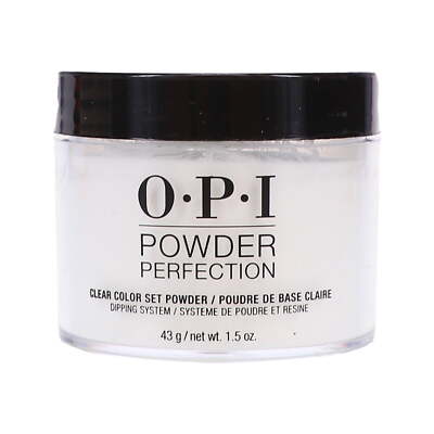 OPI Dip Power Perfection - Clear Color Set Powder 1.5oz 43g | eBay