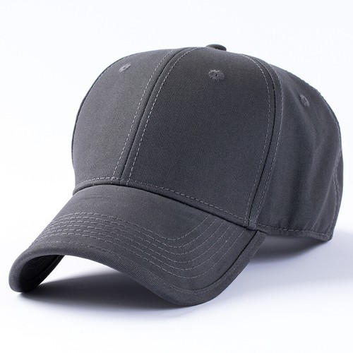 M/XL/XXL Baseball Cap Cotton Twill Plain Men Structured Hat Oversize ...