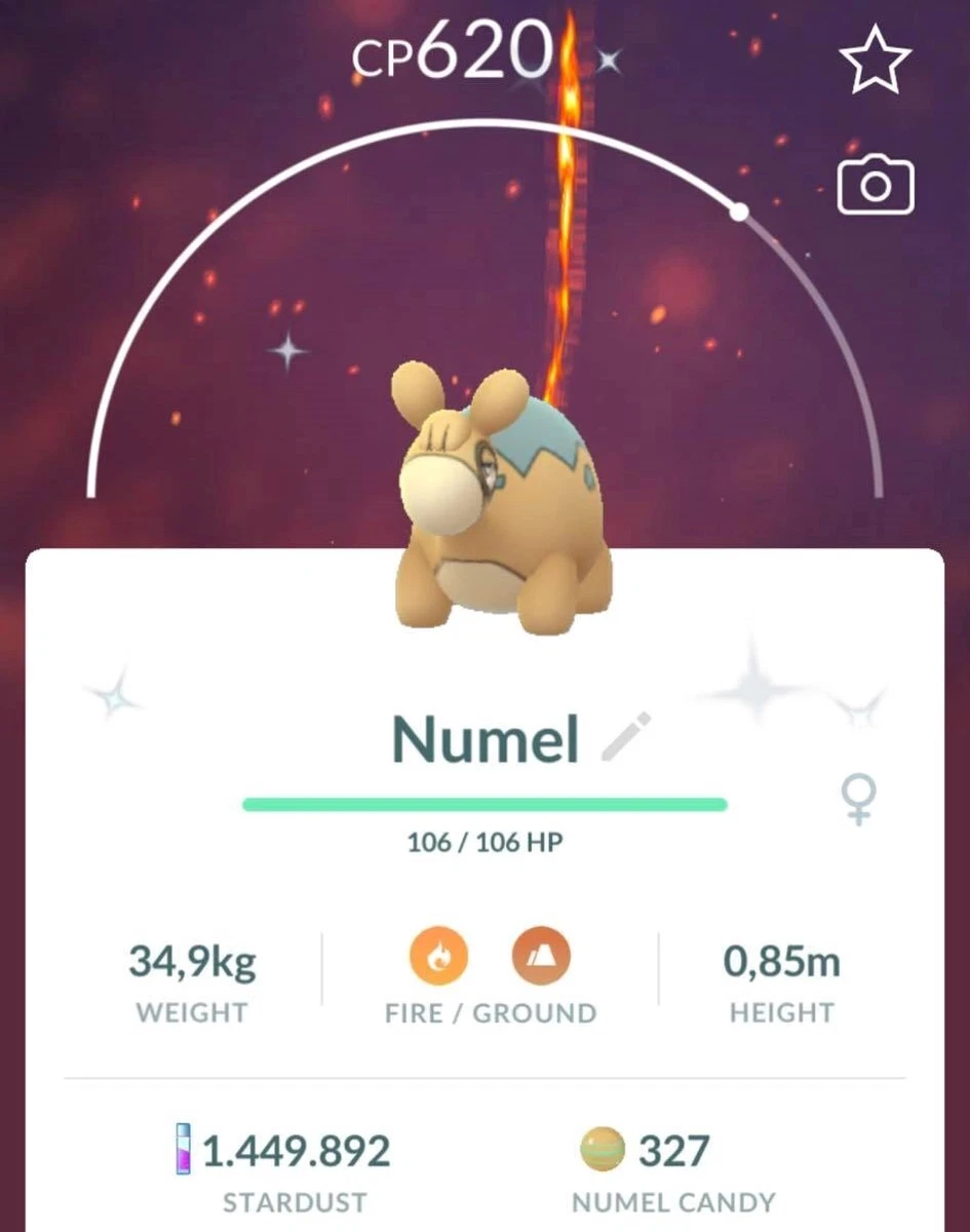 Pokemon Shiny Numel