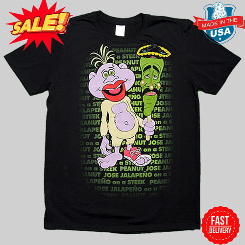 Jeff Dunham Peanut and Jose Jalapeno on a STEEK! T-shirt S-5XL | eBay