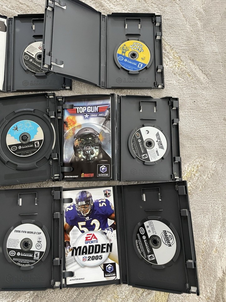 NINTENDO GAMECUBE LOT of 9 Games Mario Sunshine, Etc. ~ Tested | eBay