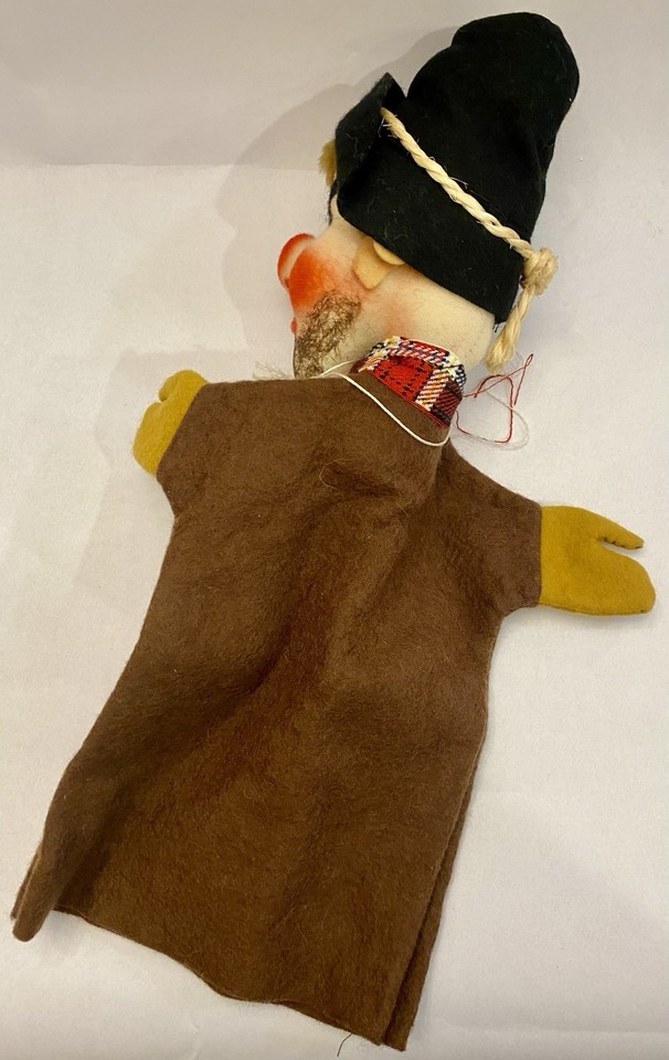 Vintage German Kersa Puppet “Tramp” Felt 12” | eBay