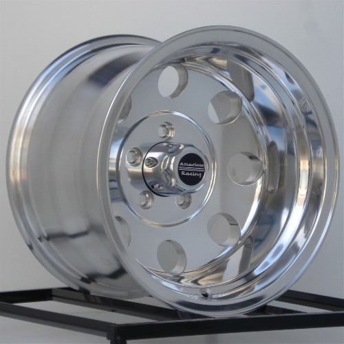15 inch Polished Wheels Rim Chevy GMC Truck 5 Lug 5x5 American Racing ...