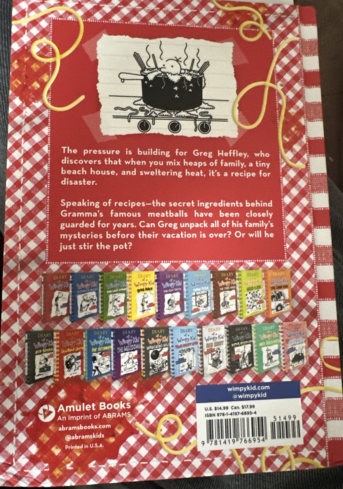 Hot Mess Diary of a Wimpy Kid by Abrams Books & Jeff Kinney Hardcover ...