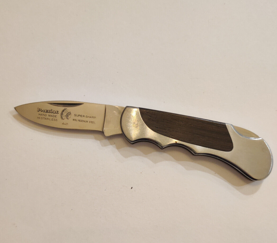 Precise Blackhawk #16414 Single Blade Pocketknife with Stainless Steel ...