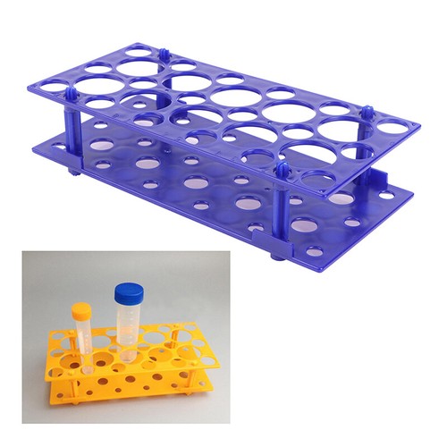 28 Holes Plastic Centrifuge Tube Rack 10/15/50ml Laboratory Analysis ...
