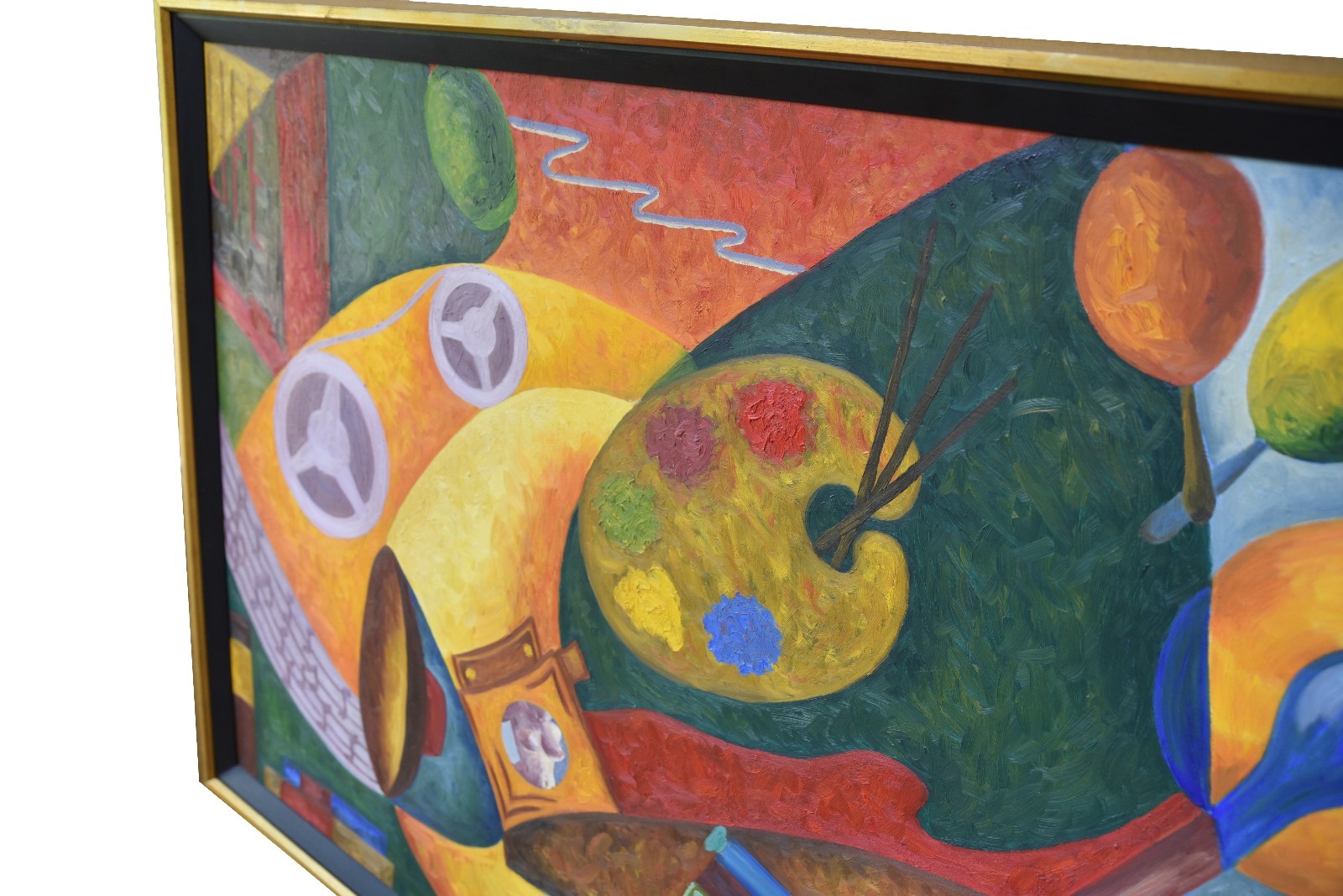 Robert Rohm Painting 52 X 39 X 2 in Perfect Condition | eBay