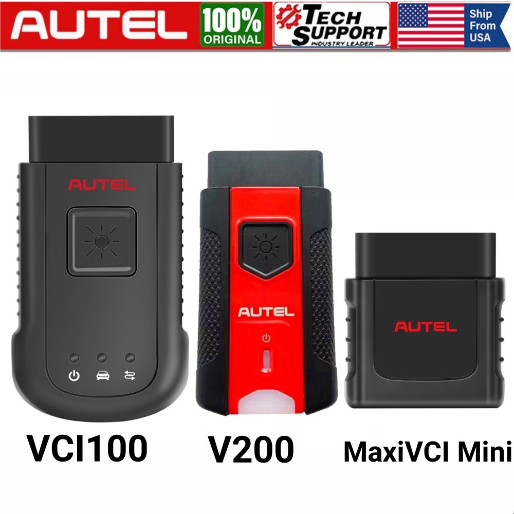 Autel MaxiSYS-VCI100 & MaxiVCI Mini &MaxiVCI V200 Bluetooth Diagnostic ...