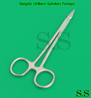 Steiglitz (William Splinter) Forceps5.5", Straight Surgical Dental ...