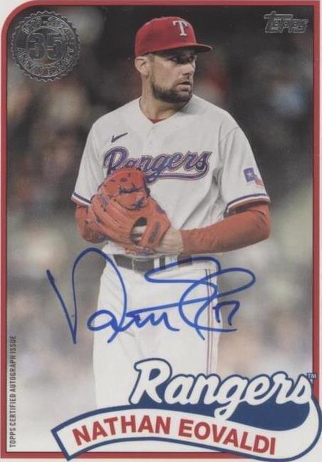 2024 Topps Series 1 - 1989 Topps Baseball Autographs Nathan Eovaldi ...