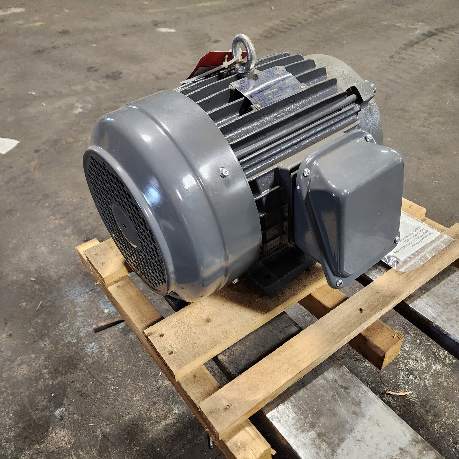NP0036 Teco Westinghouse Max-PE Motor 256T 3HP 1200 rpm 230/460V TEFC ...