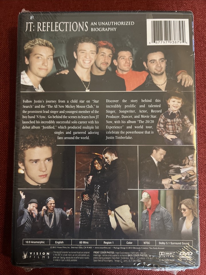 JT: Reflections (DVD) - Justin Timberlake (NSYNK) - An unauthorized Biography 687797938794| eBay