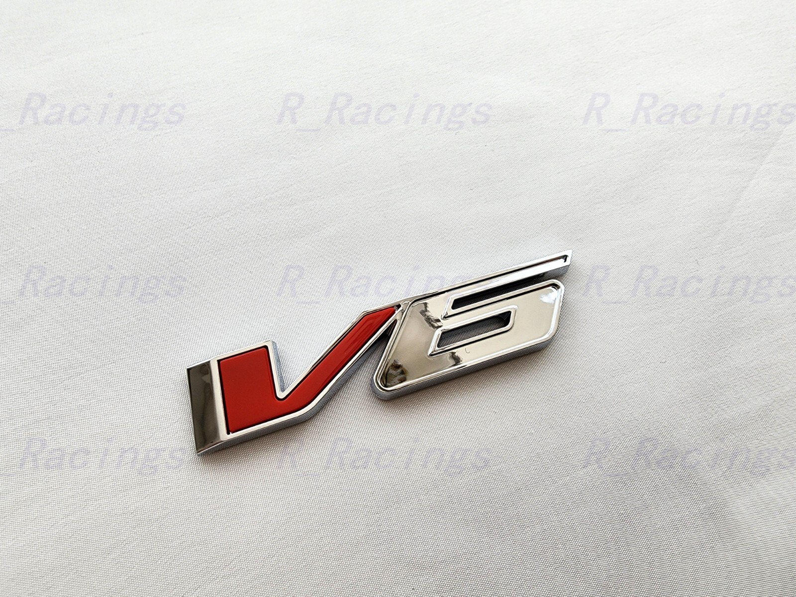 1PC Chrome Rear Tailgate V6 Emblems Badge Fit For 2017+ Canyon Colorado ...