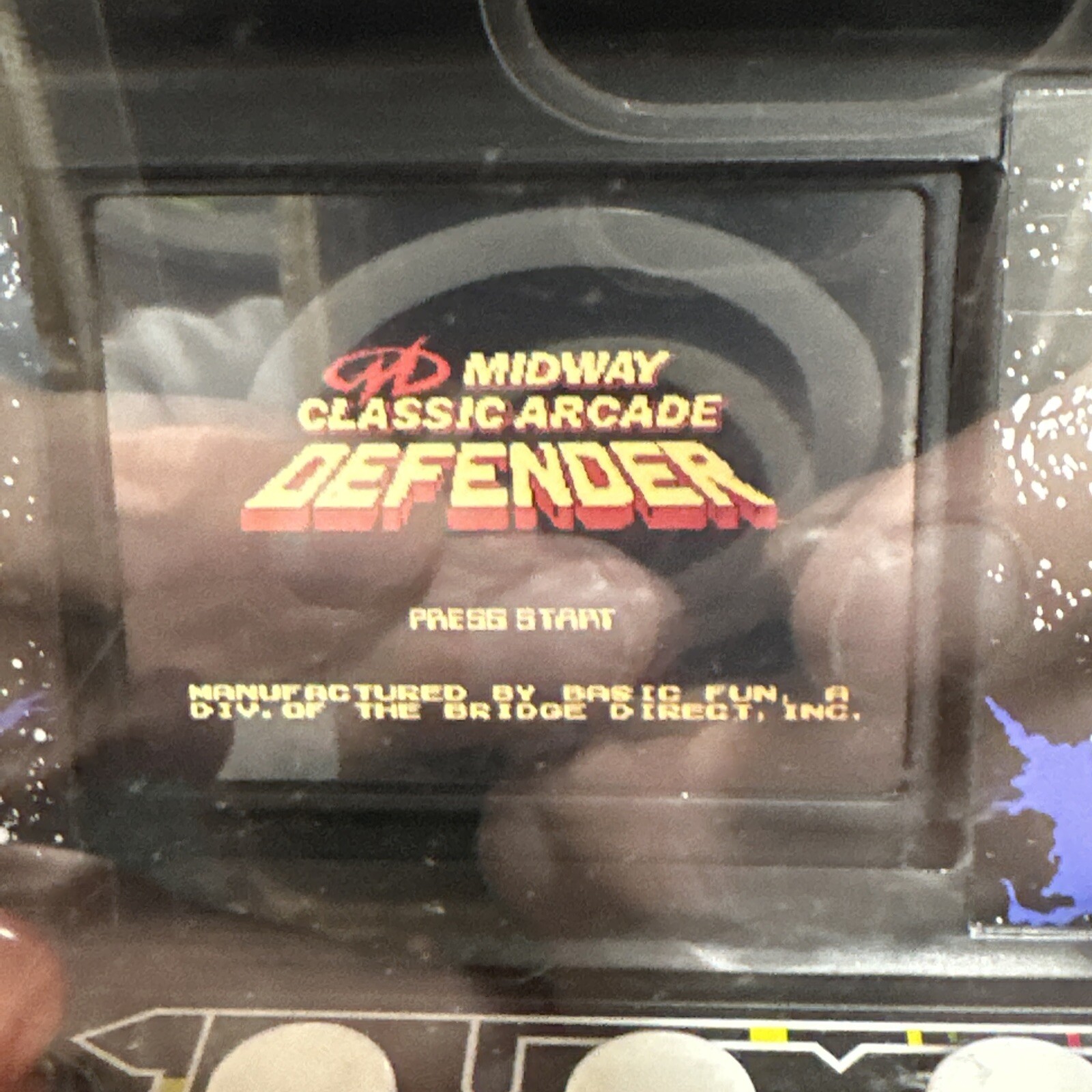 Mini Arcade Classics Defender #17 Handheld Retro Game Basic Fun NIB E2 ...