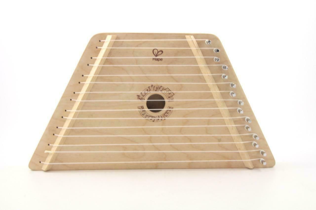 Award Winning Hape Happy Harp Kid's Wooden Musical Instrument Learning ...