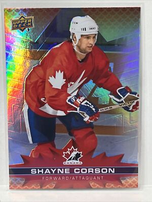 Team Canada - Shayne Corson - 21/22 UD Tim Horton's - Base Card - #94 ...