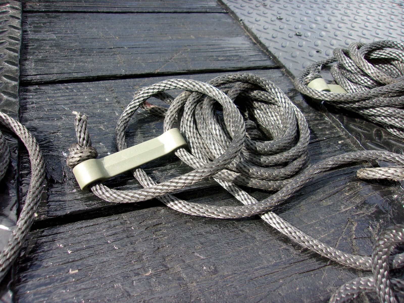 10 TEN MILITARY SURPLUS NYLON ROPES WITH DOGBONE TENT TARP TRUCK 12" FT ...