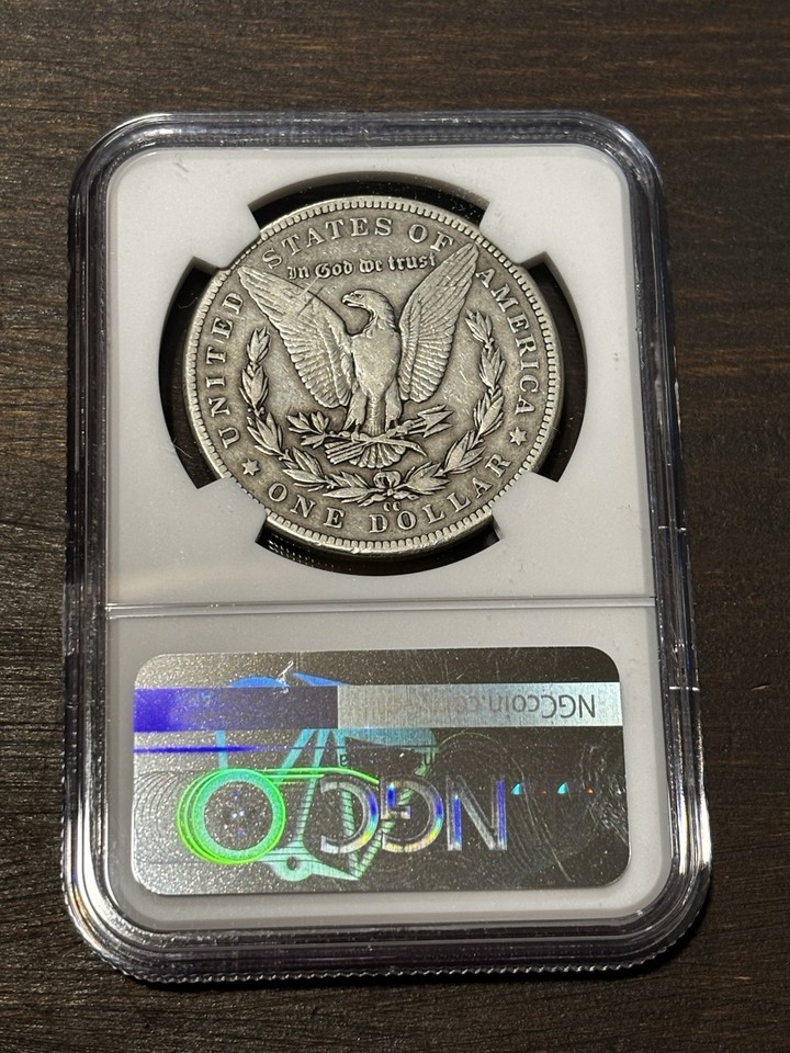 1889-CC MORGAN DOLLAR ☆ KEY DATE ☆ NGC CERTIFIED VG DETAILS ☆ CARSON ...