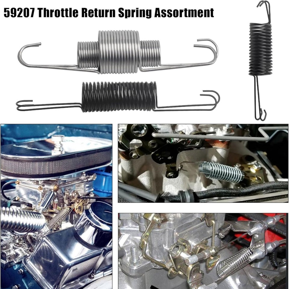 Universal Throttle Return Spring Assortment Kit For Most 5-1/8 Carburetor Necks | eBay Australia
