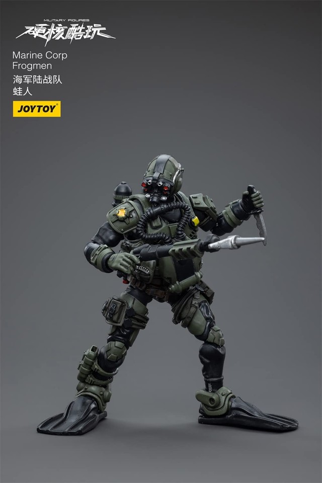 Hiplay Joytoy 1/18 Soldier Action Figure - Marine Corps Frogman | eBay UK