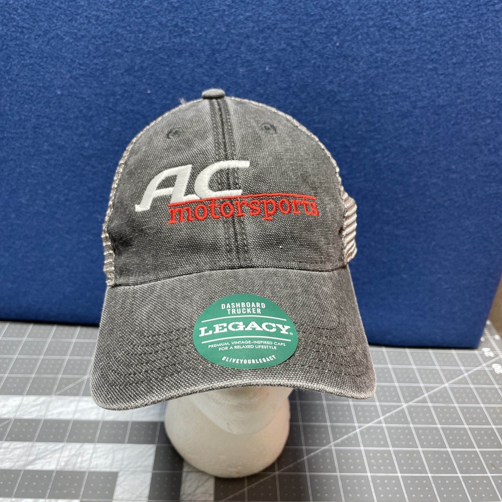 AC Motorsports Dashboard Trucker Legacy Hat Snapback … - Gem
