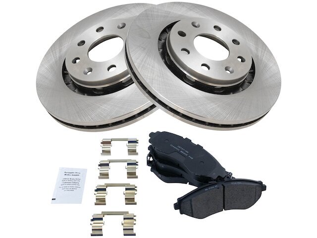 Front TRQ Brake Pad and Rotor Kit fits Chevy Spark 2013-2015 36VDXT | eBay