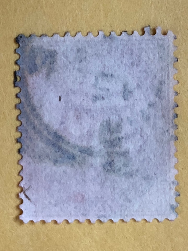 1881 GREAT BRITAIN QUEEN VICTORIA 1C POSTAGE INLAND REVENUE PENNY LILAC ...