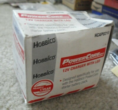 Vintage RC Airplane Part Hobbico Powercore 12V Charger with LED NIB | eBay