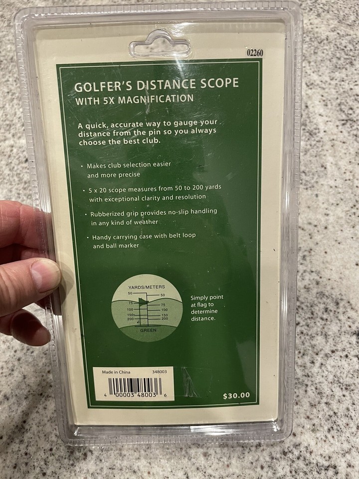 Brookstone Golfer's Distance Scope with 5x Magnification (New) | eBay