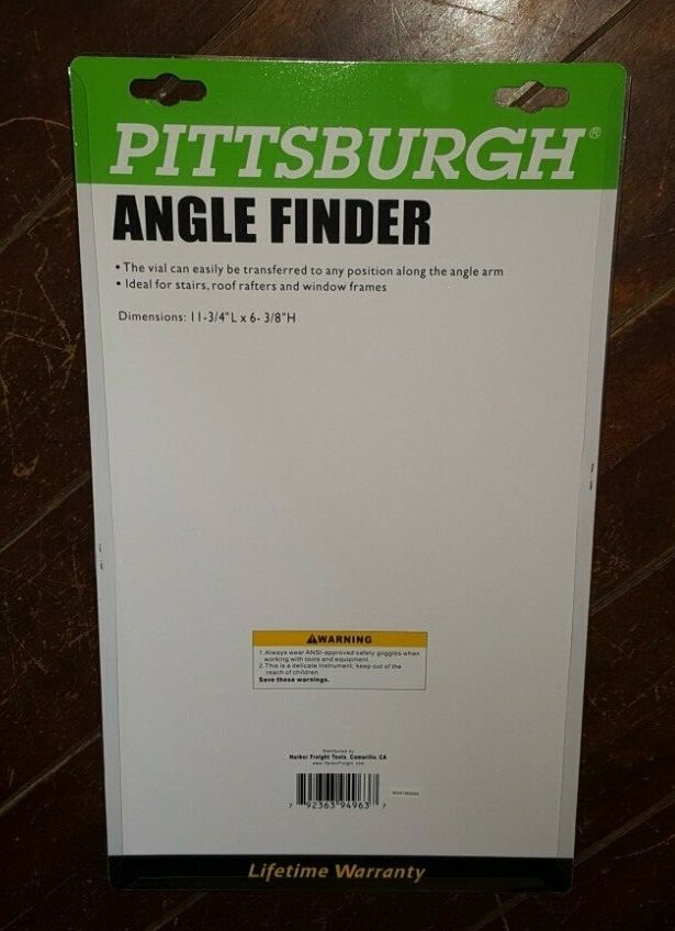 Angle Finder: Use as a Regular Level, a T-Square & Sliding Set Square ...