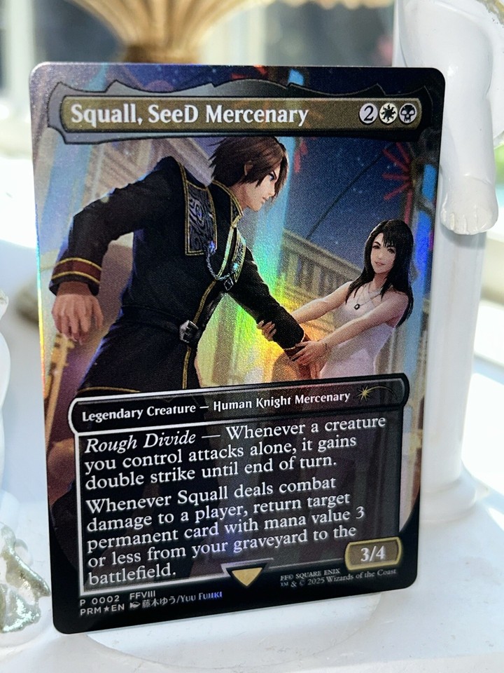 MTG Standard Showdown Promos Squall, SeeD Mercenary FOIL Final Fantasy ...
