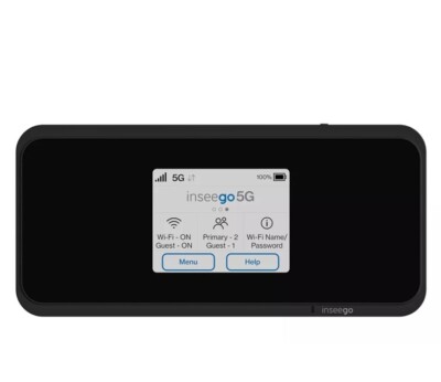 Inseego Mifi M2000 5G and 4G LTE Hotspot Portable Wifi Router / Modem ...