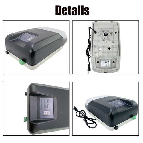 750lb 3/4HP Smart Garage Door Opener Wifi Chain Drive Motor Ultra-Quiet ...